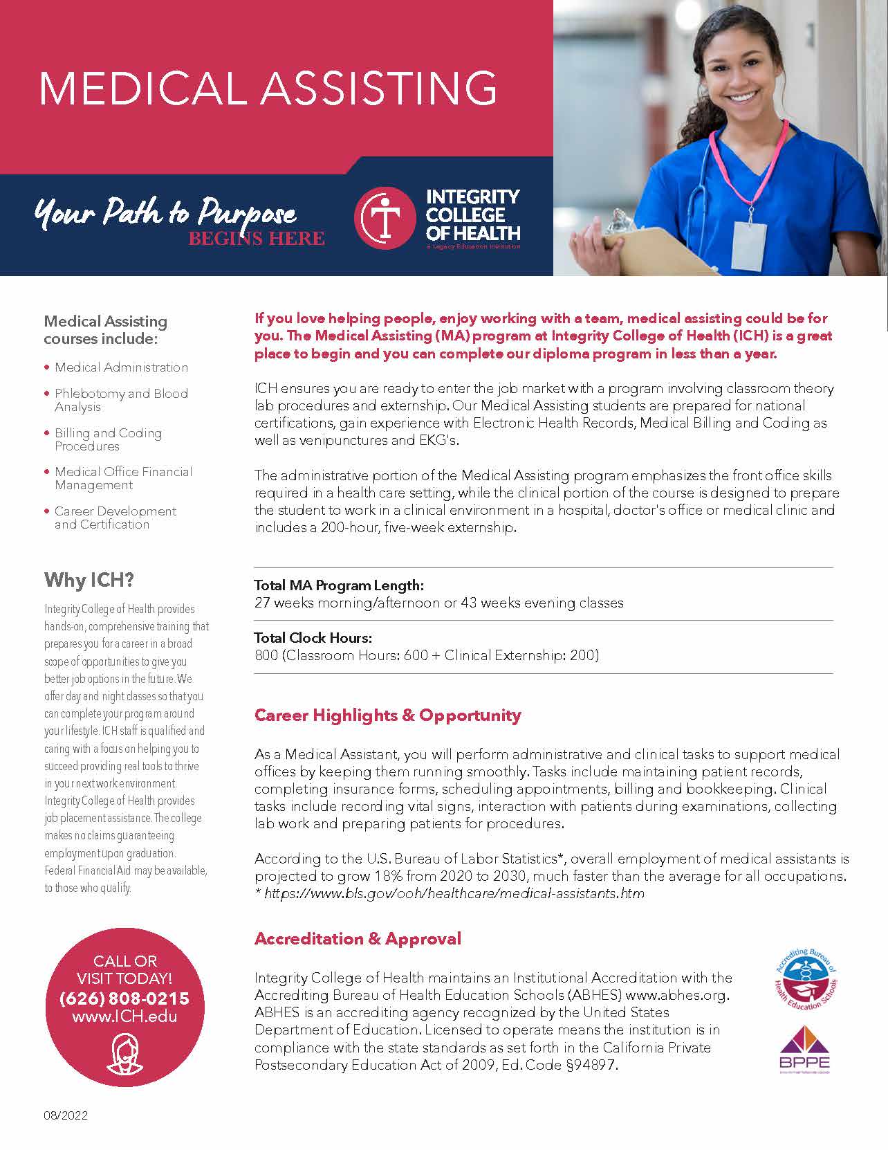 Medical Assisting Training School & Certification Pasadena | Integrity ...