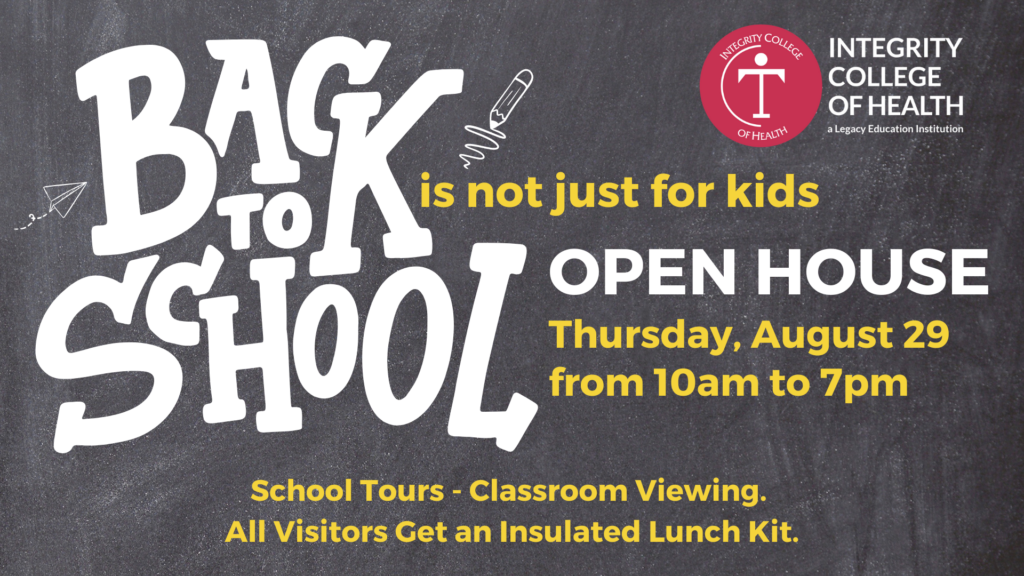 All Day Open House at ICH - August 29, 2024 - Integrity College of Health